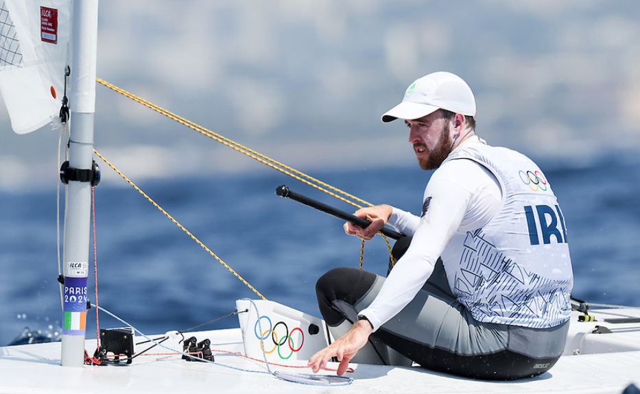 Finn Lynch Climbs Leaderboard in Men’s Dinghy at Paris 2024 - Times of ...
